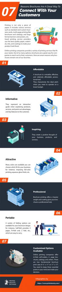 Infographic: 7 Reasons Why Brochures Are a Great Way To Connect With ...